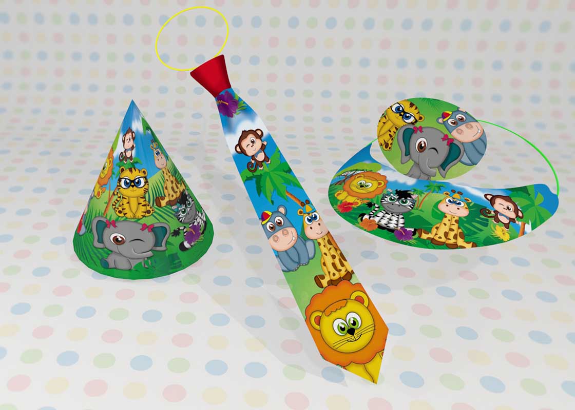 🎉 1 Set Decoración Fiesta Safari - Diverfiesta